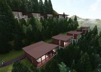 China Lofty Luxury Prefab House 50m2 Fireproof Eco Modular Homes For Peak / Highland for sale