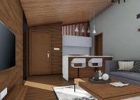 China Fresh Tiny Prefabricated House With Prefabricated Wooden Log House for sale