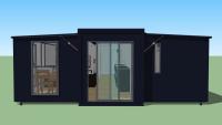 China Handy Prefab Container House / Soundproof Prefabricated Container Homes for sale