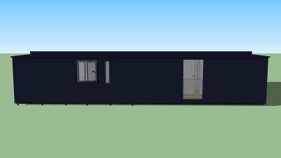 China Customized 2 Bedroom Container House , Durable Modern Prefabricated Houses for sale