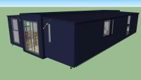 China Easy Expandable Container House / Luxury Modern Prefab Homes For Suburban Residence for sale