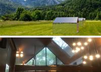 China Precast House Prefab And Glass Modular Homes With Smart Switch for sale