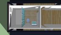 China Fireproof Expandable Container House Customized 2 Bedroom Prefabricated Homes for sale