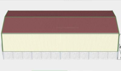China Industrial Prefabricated Steel Structures / Prefab Steel Shed Rapid Construction for sale