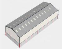 China High Intensity Prefabricated Steel Structures Building Shed Design Corrosion Resistance for sale
