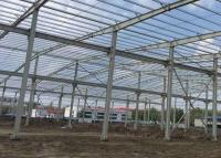 China Prefabricated Steel Structures Factory Building With Sandwich Panel Roof for sale