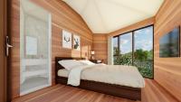 China Luxury Honeycomb PREFab House For Resort, Restaurant for sale
