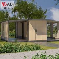 China RAD Shipping 40ft Luxury Tiny One Bedroom Wall Cladding Sandwich Panel Buidlings Prefabricated Container House for sale