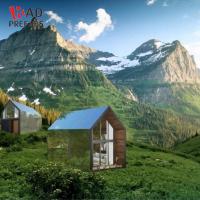 China RAD Luxury Glass Movable Design Easy / Fast Install Prefab Loft Homes for sale