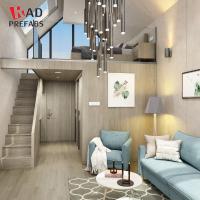 China RAD Luxury Glass Movable Design Easy / Fast Install Prefab Loft Homes for sale