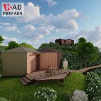 China Rad Luxury Honeycomb Solar Fiberglass Tiny House For Resort, Restaurant for sale