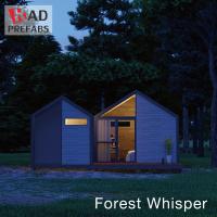 China Rad Smart Home Vacation Resort Prefab Timber House Wood Interior Finishing Modern Prefab Homes for sale