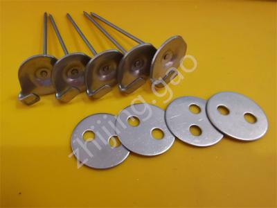 China 304 Stainless Steel Lacing Anchors To Connect Insulation Blankets for sale