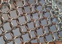 China 7mm Stainless Steel 316 Ring Mesh Curtain for Architectural Constructions - Metal Chainmail Mesh for sale