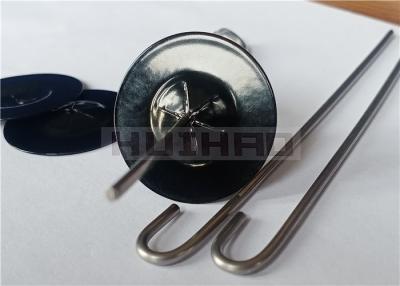 China 304 Stainless Steel Solar Panel Welded Wire Mesh Clips 2.0x100mm With Self Locking Washers for sale
