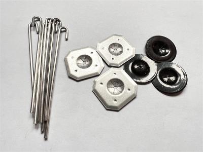 China Aluminum Solar Panel Clips  & J Type Hooks For Pigeon Guard Mesh for sale