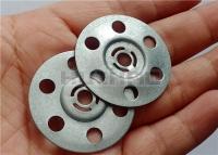 China 35mm Insulation Metal Fixing Washer Discs Galvanized Steel For Tile Backer Boards for sale