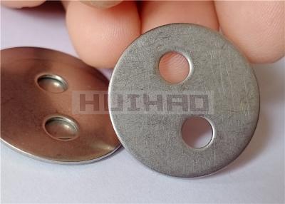 China High Temperature Resistance 2 Hole Stainless Steel Washer Used In The Installation Of Removable/reusable Insulation Covers for sale
