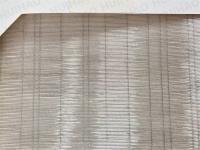 China Luxury Decorative Acrylic Glass Laminated Wire Fabric Brass Wire for sale