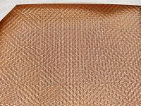 China Fine Copper Laminated Glass Decorative Mesh Fabric Architecture Designer for sale
