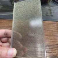 China Custom PVB Film Anti Fire Safety Fabric Laminated Glass With Copper Wire Mesh for sale