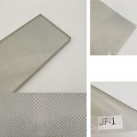 China Architectural Glass Silver color wire mesh For Interior Designing for sale