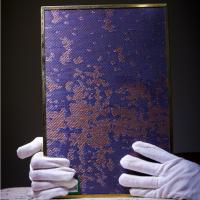 China Decorative Security Fabric Laminated Glass For Luxury Spaces for sale