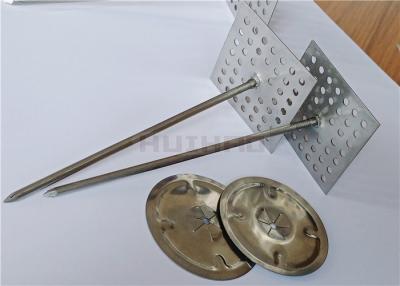 China Stainless Steel 316L Rockwool Insulation Fasteners Perforated Insulation Pin For Ceilings & Walls for sale
