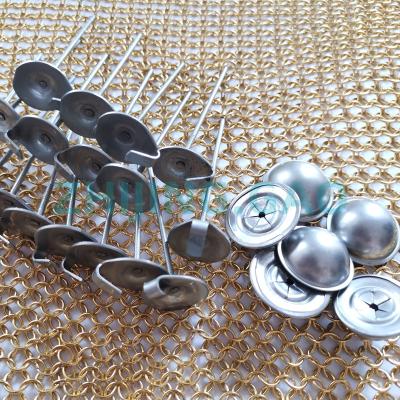 China SS304 Lacing Anchor For Reusable Insulation Pad for sale
