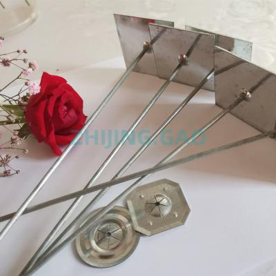 China Self adhesive Tape 230mm Insulation Pins Galvanized Steel for sale