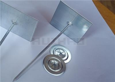 China Galvanized Steel Peel & Press Insulation Hangers 50x50x2.7mm On Duct Or Wall Surface for sale