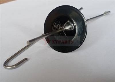 China 30mm Stainless Steel Self Locking Washers Double Side Black Coating To Fasten Solar Panel Clips for sale