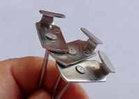 China 2mm Square Head Lacing Anchors 63mm Length With Self Locking Washers for sale