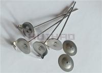 China 14 Gauge Stainless Steel Lacing Anchors Used To Secure Reusable Insulation Blanket for sale