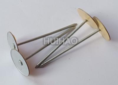 China 2.7mm Dia Capacitor Discharge Cup Head Pins & Paper Washer For Securing Insulation for sale