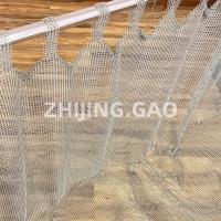 China Chainmail Rings Tab Top Wire Mesh Curtains Stainless Steel for sale