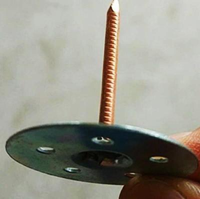 China 3mm Galvanized Or Copper Coated Boat Building Insulation Pin for sale