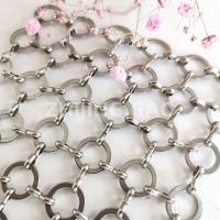 China Chainmail Aluminum Ring Mesh 15mm for sale