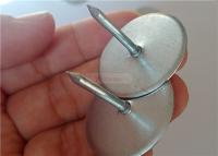 China Galvanized Steel Cup Head Insulation Pins 2.7mm Applied With A Capacitor Discharge Stud Welder for sale