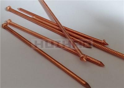 China Copper Plated Steel Welding Insulation Pins 3x110mm For Ship Bulkhead Insulation for sale