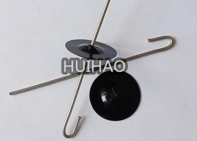 China 120mm Stainless Steel J Hook Solar Panel Mesh Clips Fasten Critter Guard Mesh for sale
