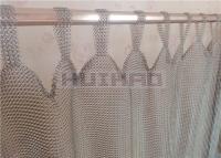 China Stainless Steel Ready To Hang Chainmail Curtain 0.8x7mm For Architecture Decoration for sale