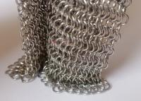 China 0.53x3.81mm Stainless Steel Welded Chainmail Ring Mesh for Metal Mesh Curtains for sale