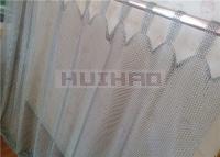 China 0.8x7mm Stainless Steel Chain Mail Mesh Curtains Welded Type For Room Dividers for sale