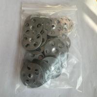 China Galvanized Perforated Disc Washers Pack X 100 For Insulation Boards for sale