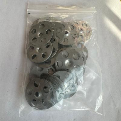 China Galvanized Perforated Disc Washers Pack X 100 For Insulation Boards for sale
