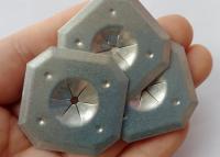 China 32mm Galvanized Steel Square Self Locking Washer For Insulation Pins for sale