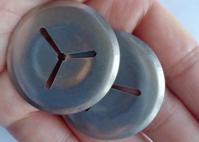 China 38mm Round Type Stainless Steel Insulation Speed Clips With 3 Slots for sale