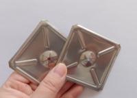 China 64mmX64mm SS 316 Square Insulation Speed Clips For Power Plant for sale