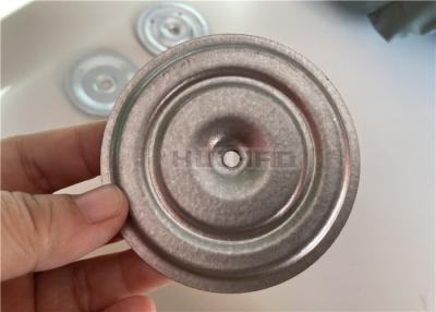 China Alu-Zinc Plated Steel Insulation Fastening Plates 75mm For Attaching Roofing Insulation And Cover Boards for sale